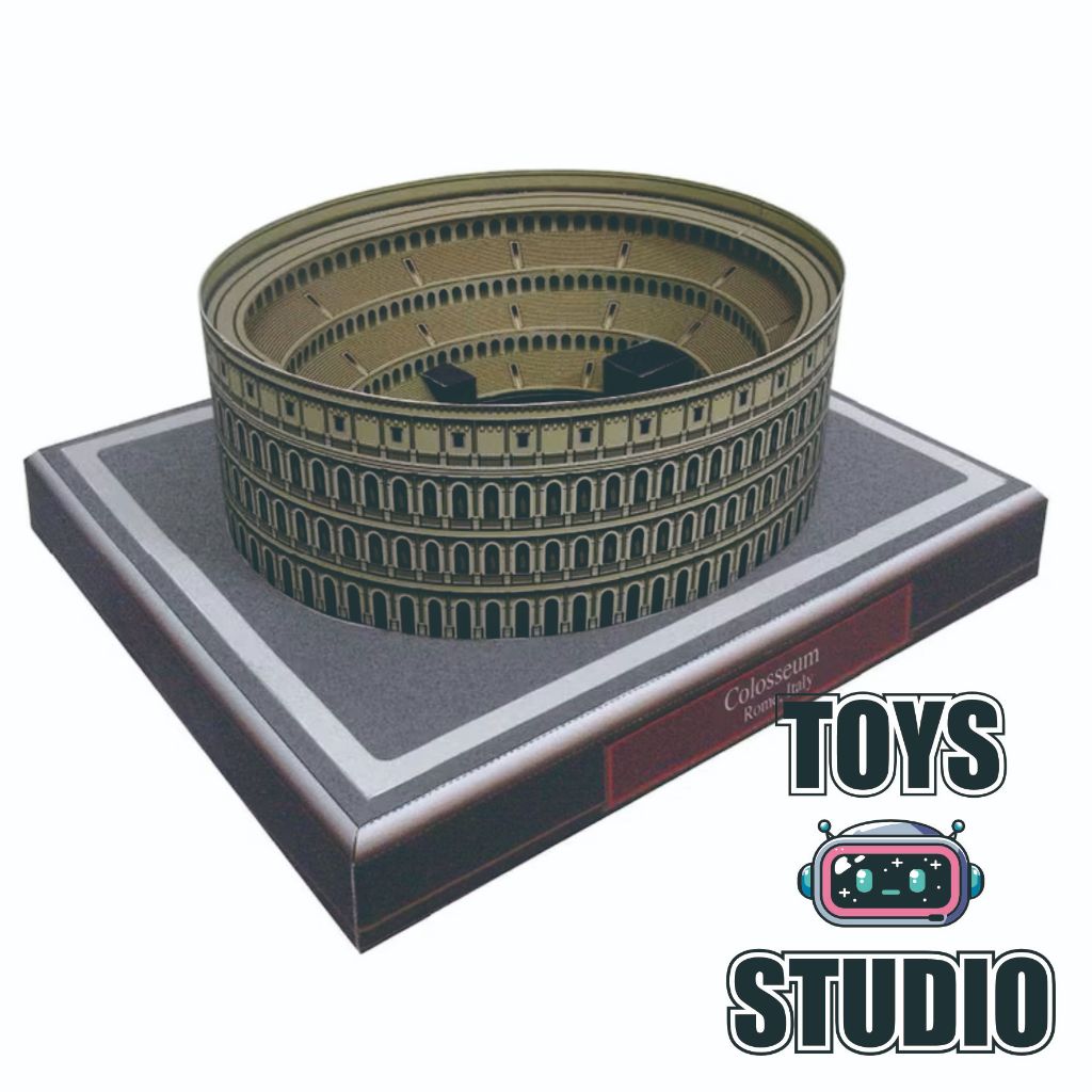 Jual Template Papercraft Model The Colosseum | Shopee Indonesia