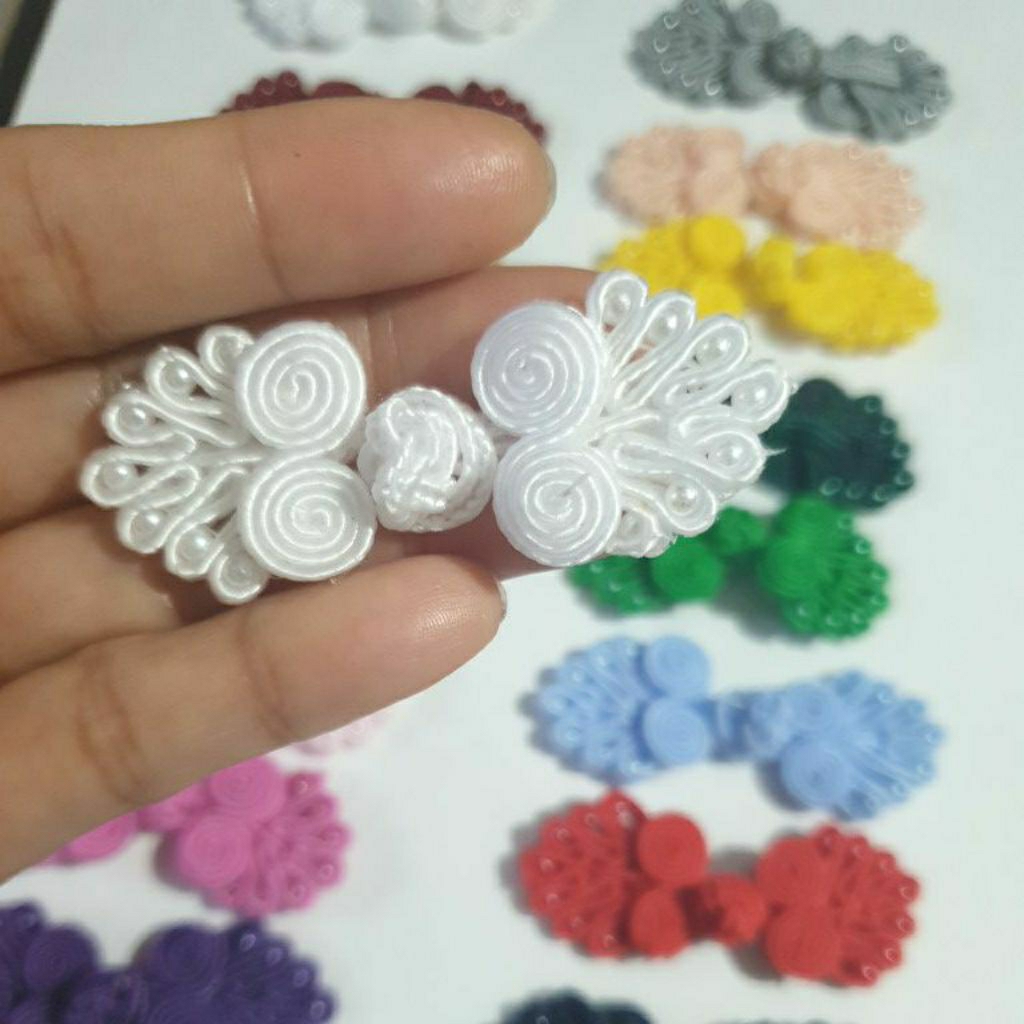 Jual KANCING CHINA/SHANG HAI/ CHEONGSAM MODEL" MERAK "~~ECERAN PER 1 ...