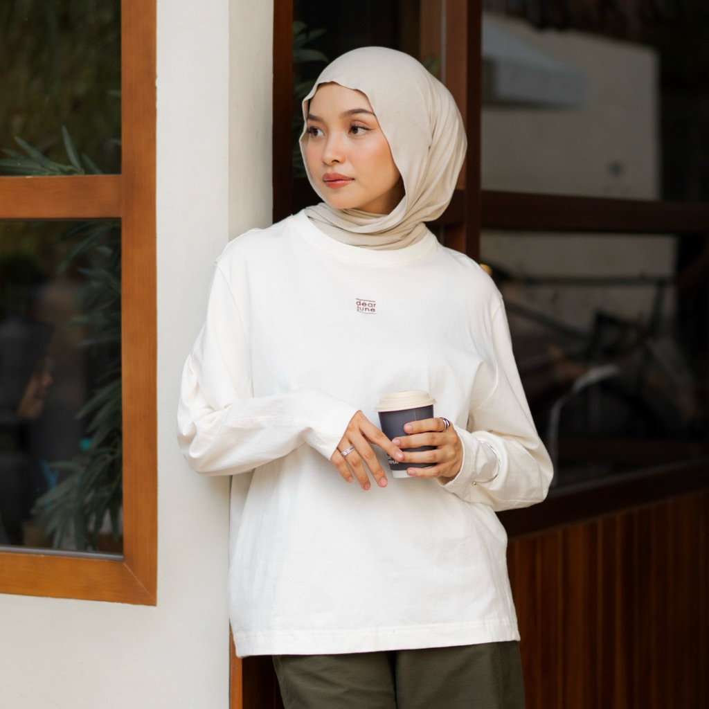 Jual Barrel Tee Kaos Wanita Lengan Panjang Oversized Nyaman | Shopee ...