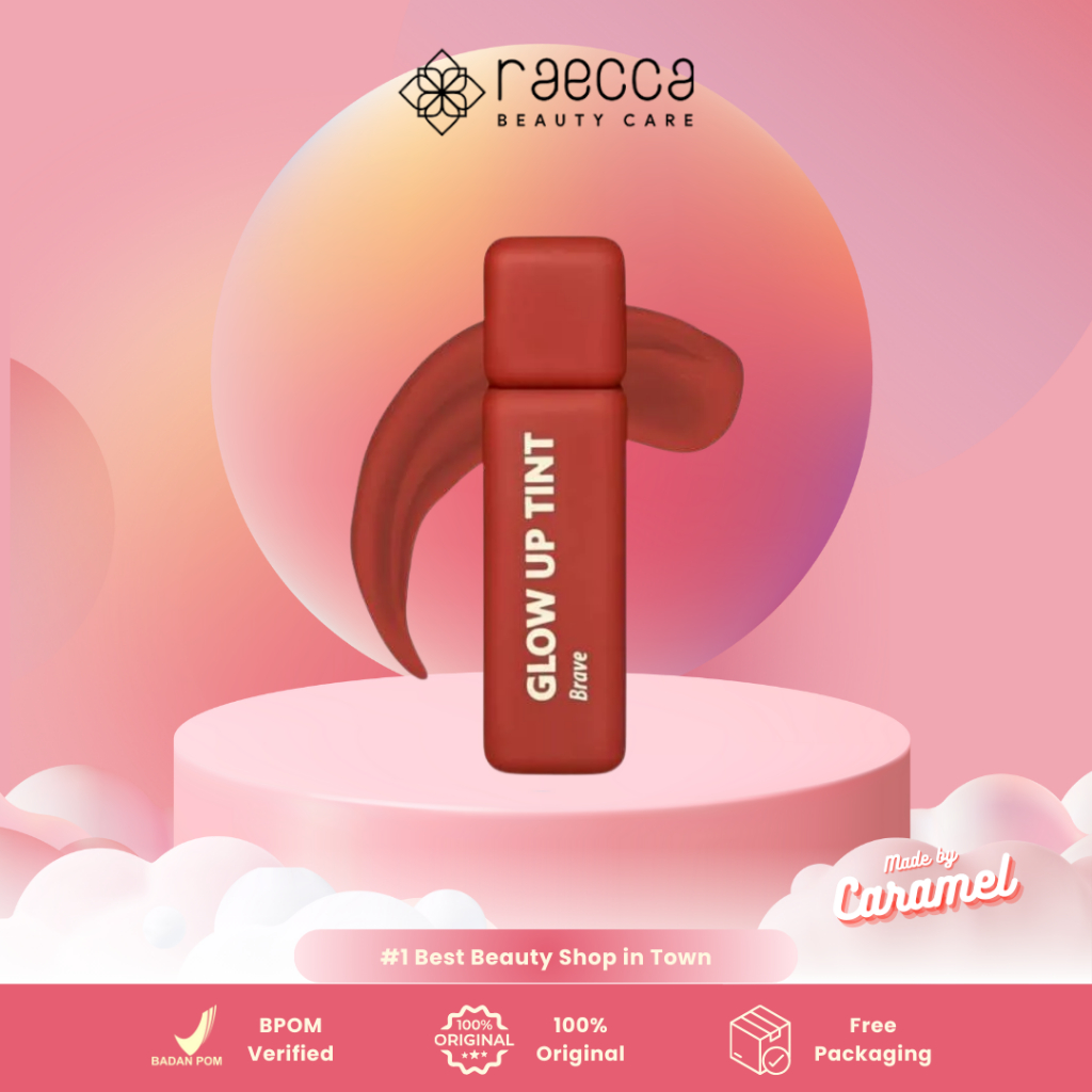 Jual RAECCA Glow Up Tint - Soft on Lips, Strong on Stain Lip Tint Long Lasting with Hyaluronic ...