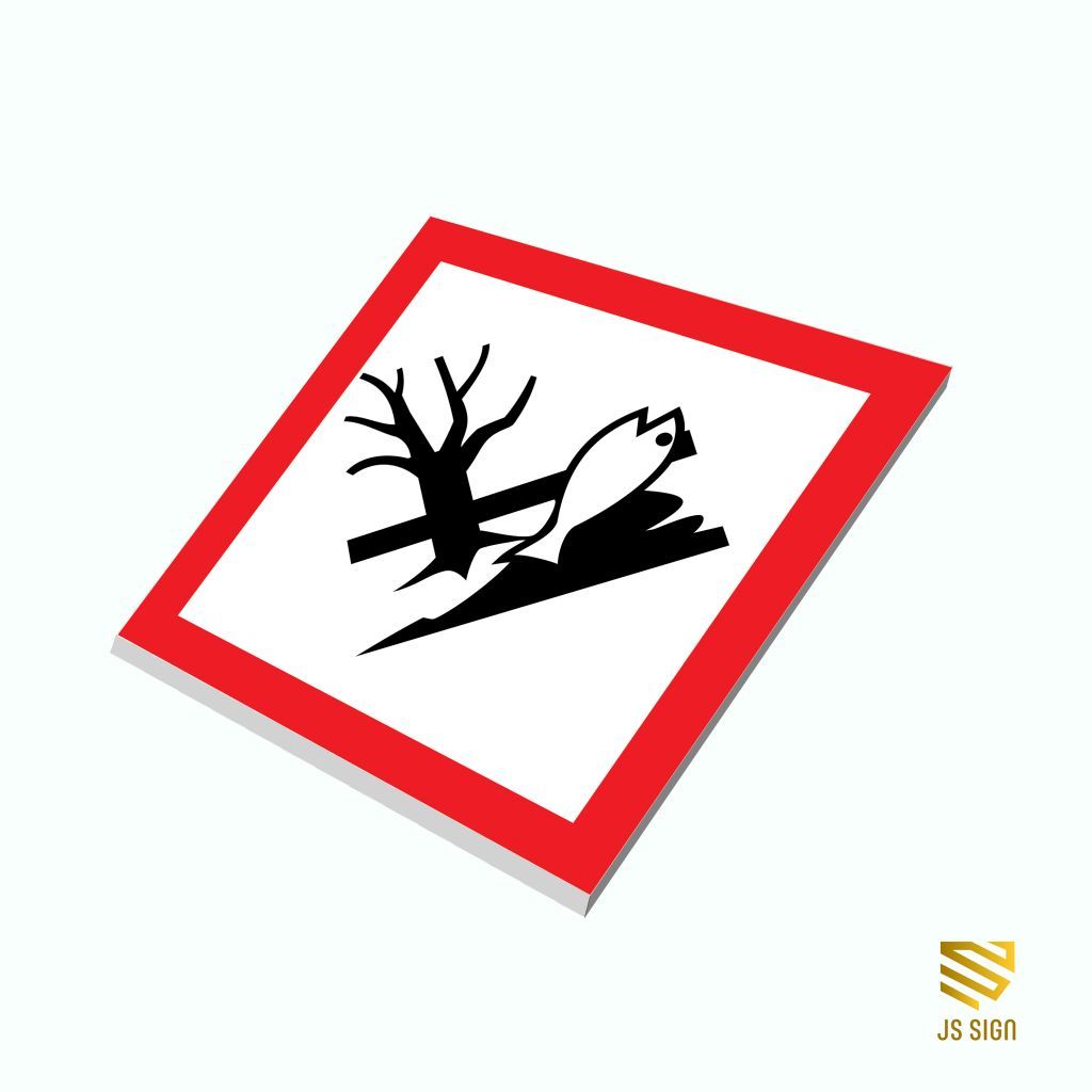 Jual SAFETYSIGN K3 SIMBOL MATERIAL B3 - BERBAHAYA BAGI LINGKUNGAN ...