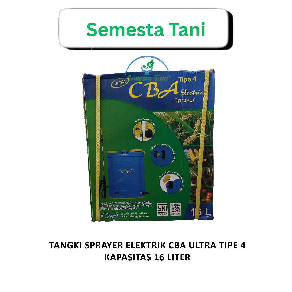 Jual TANGKI SPRAYER ELEKTRIK CBA TIPE 4 16 LITER | Shopee Indonesia