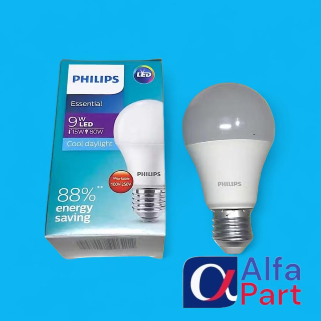 Jual LED PHILIPS ESSENTIAL LED BULB 9 WATT | Shopee Indonesia