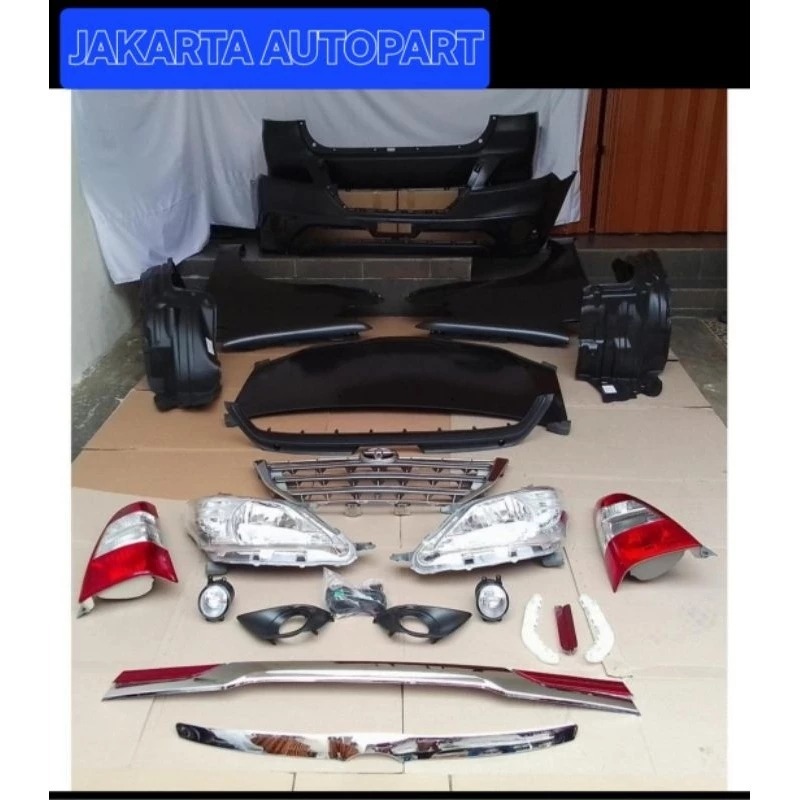 Jual Paket Upgrade Innova Barong 2012-2015 Bagian Depan Super Complete ...