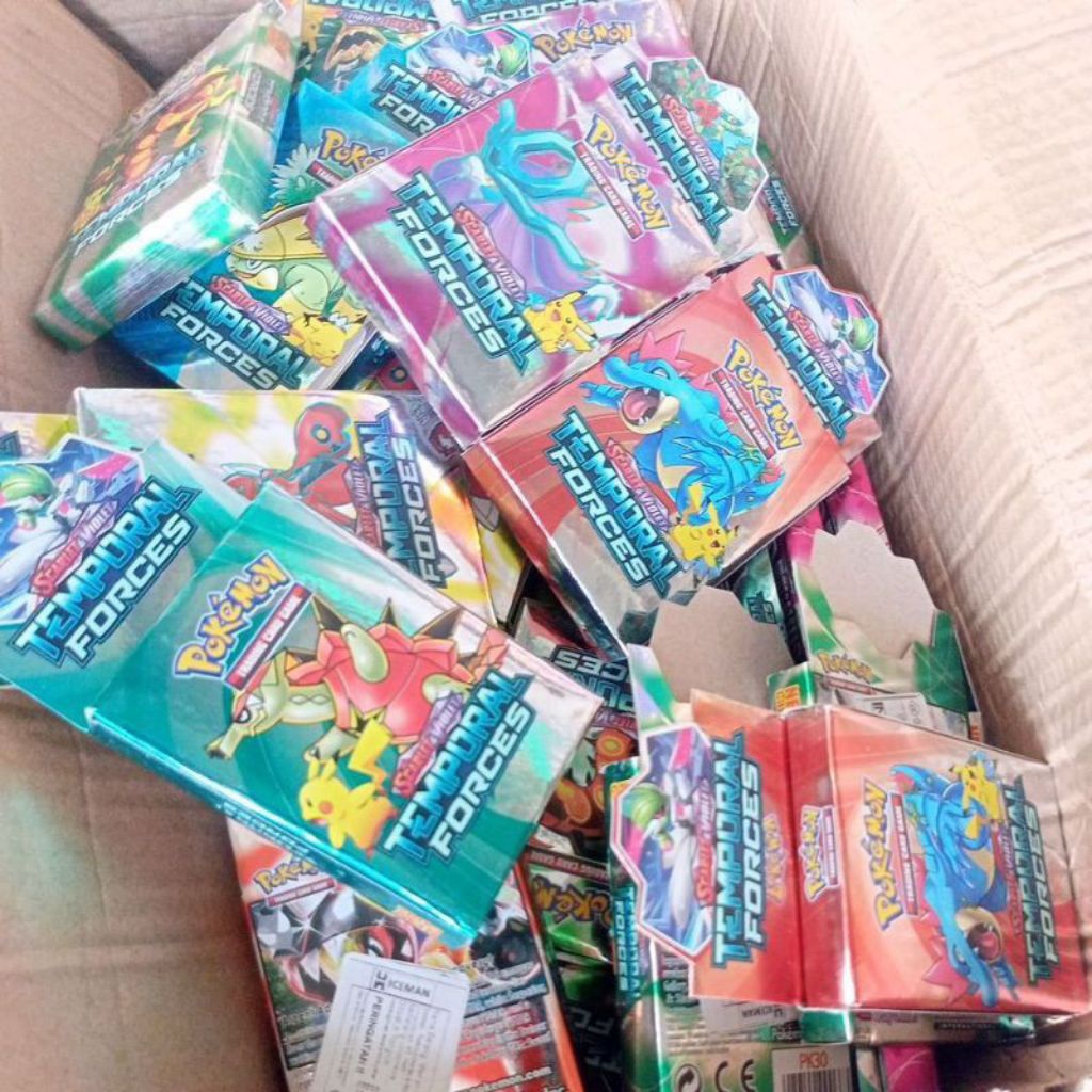 Jual Kartu Pokemon 1Box isi 25pcs Mainan Anak Crown Zenith Trading Card ...