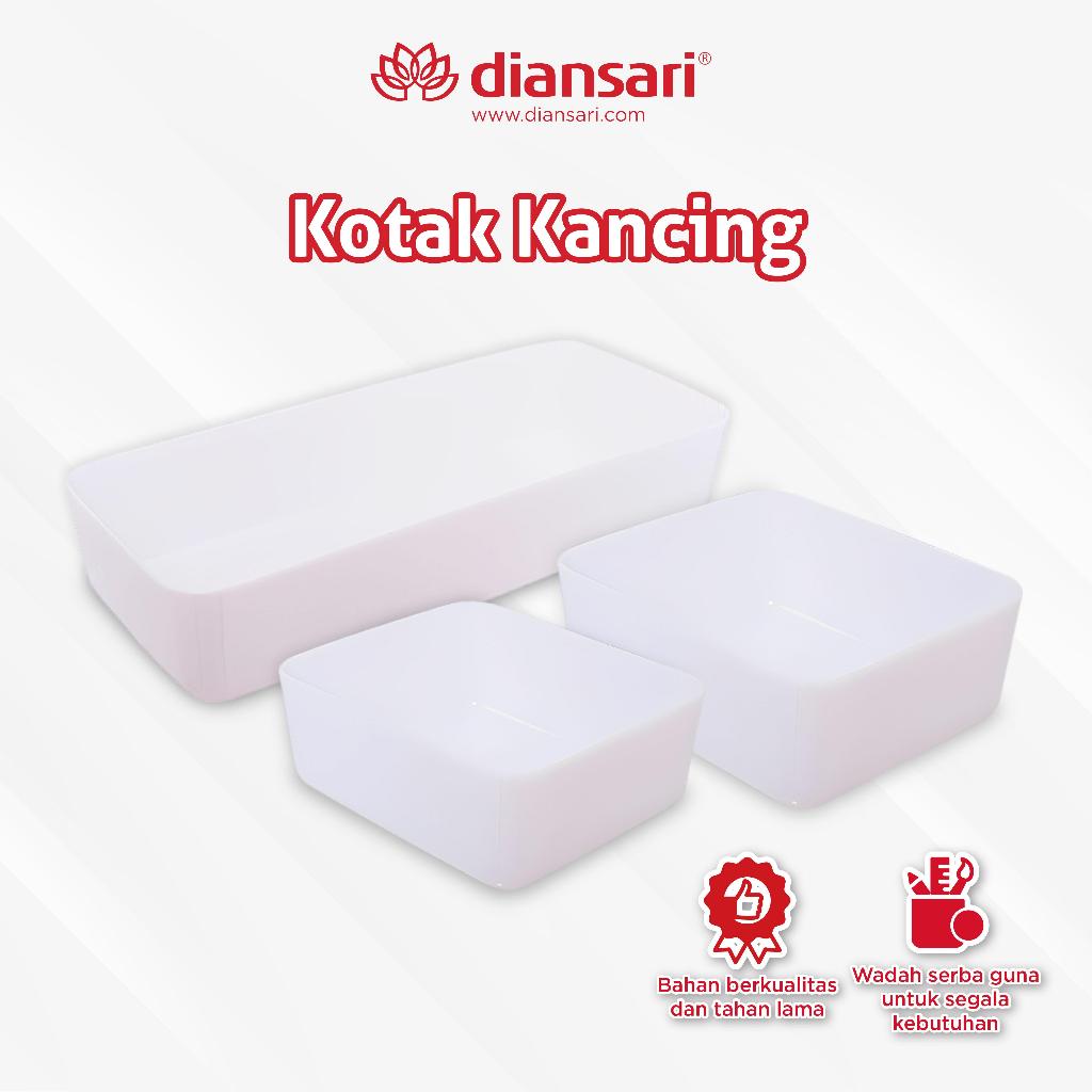 Jual DIANSARI Kotak Kancing Wadah Box Organizer Serbaguna Berbagai ...