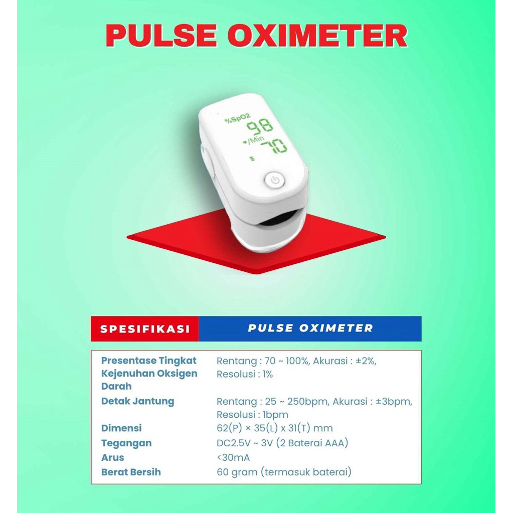 Jual Pulse Oximeter | Shopee Indonesia