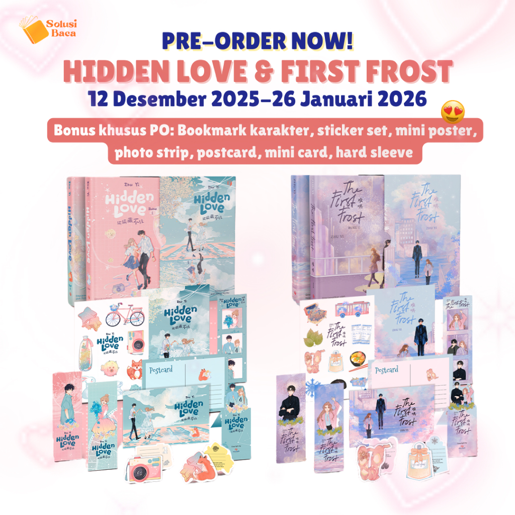 Jual Buku Hidden Love Dan The First Frost - Zhu Yi | Shira Media ...