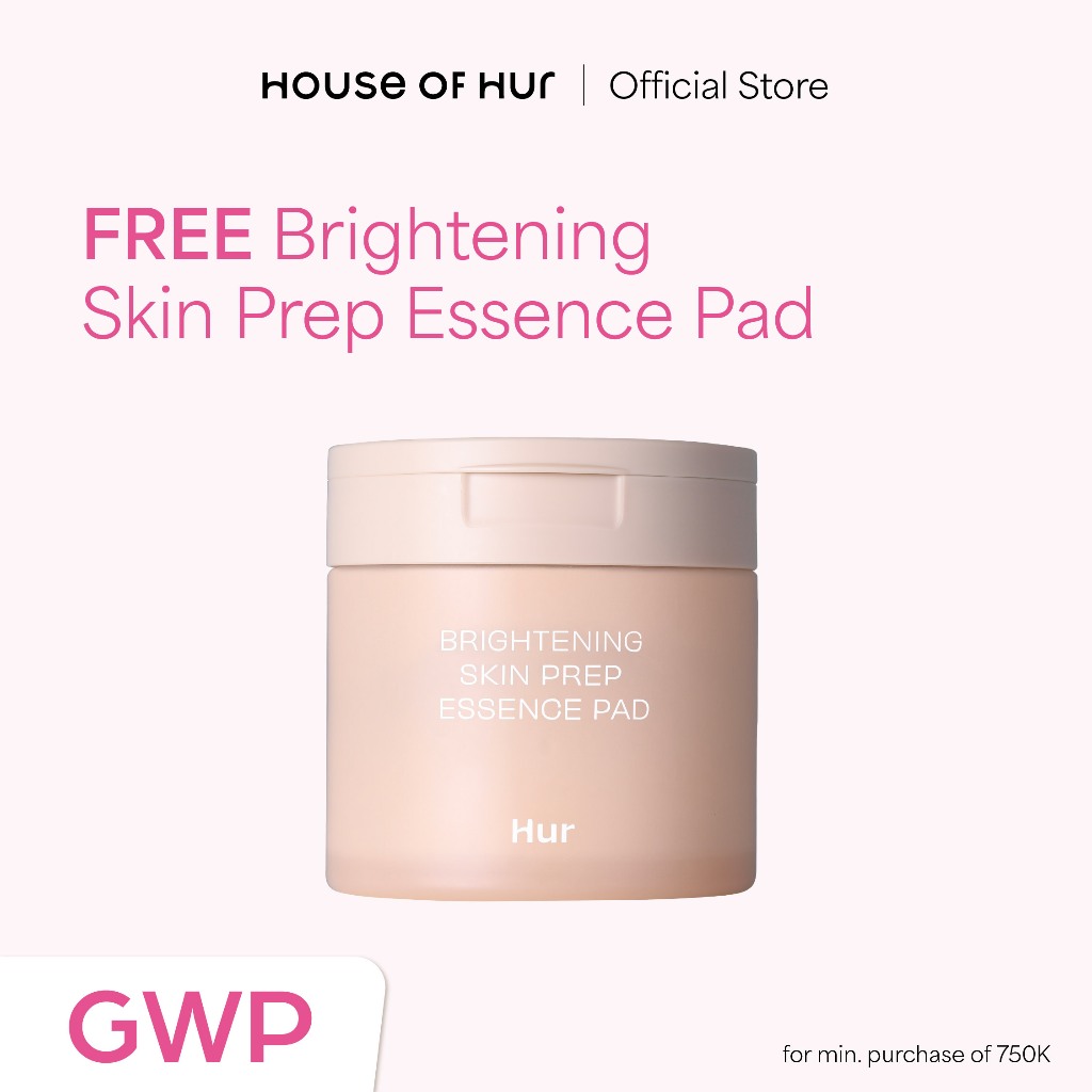 Jual [GWP] HOUSE OF HUR Brightening Skin Prep Essence Pad | Shopee ...