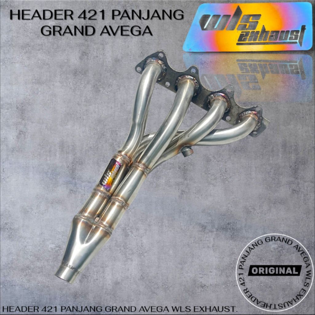 Jual KNALPOT MOBIL HEADER 421 PANJANG HYUNDAI GRAND AVEGA ORIGINAL WLS ...