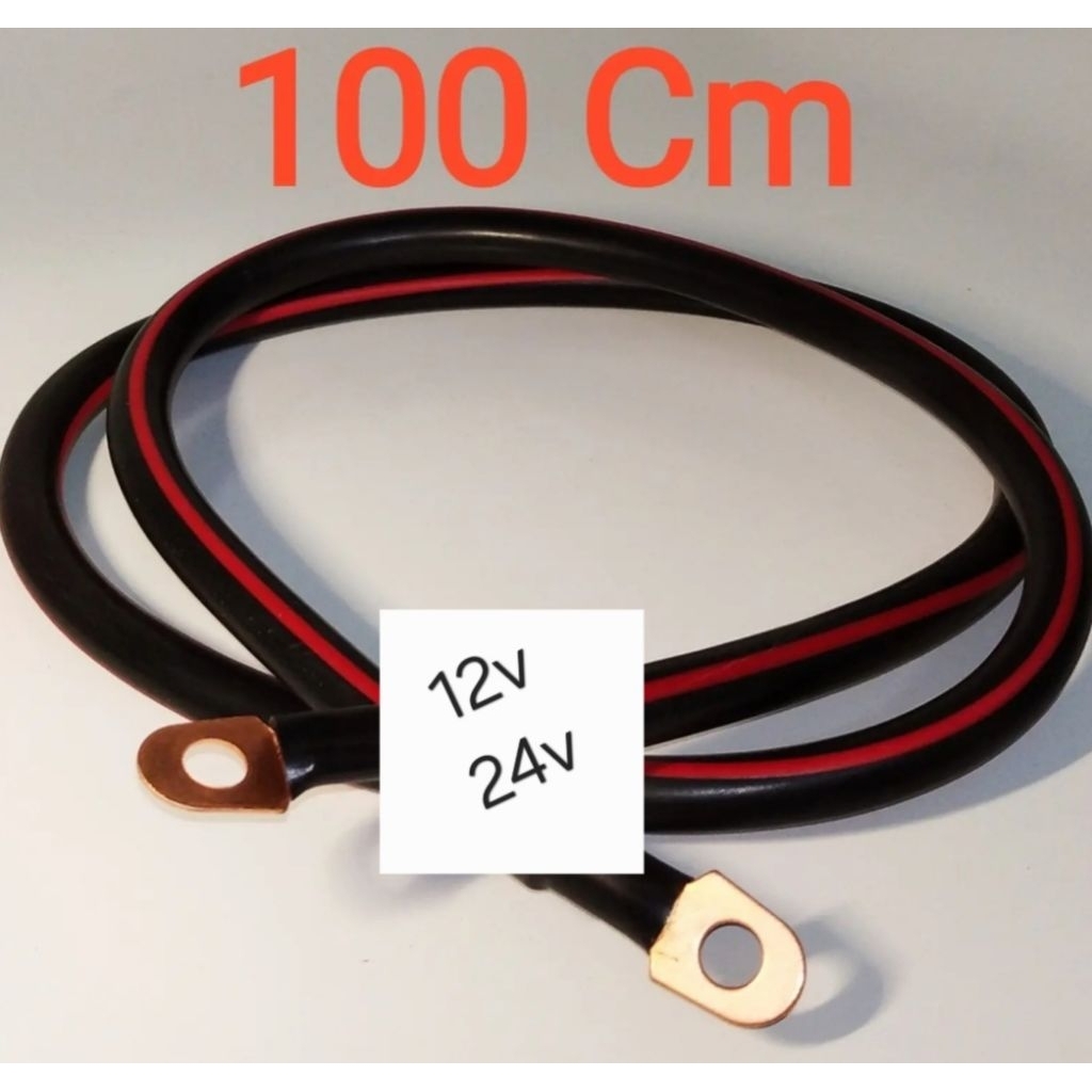 Jual Kabel aki 100 cm /kabel aki massa mobil 12 volt &24 volt truck ...