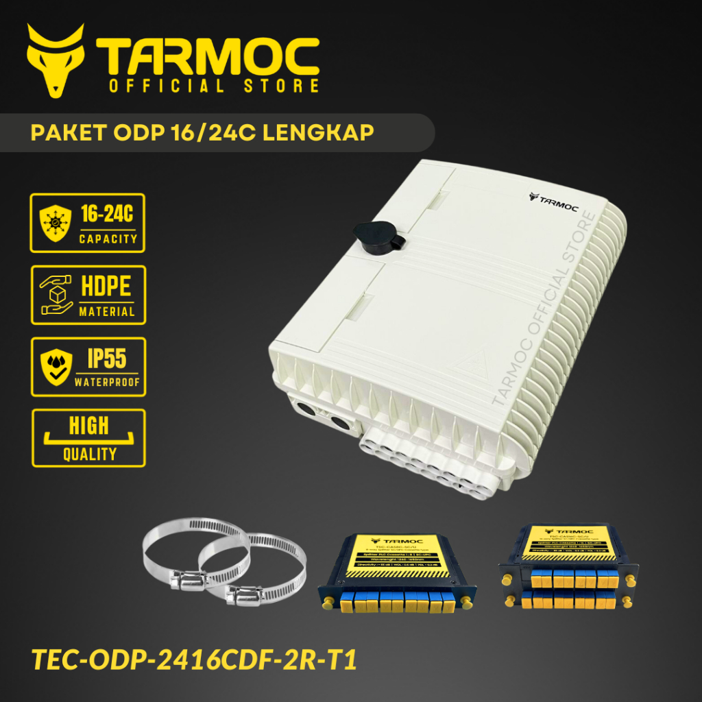 Jual Paket Tarmoc ODP 16/24 Core + Splitter Cassette Box | ODP 16 Core ...