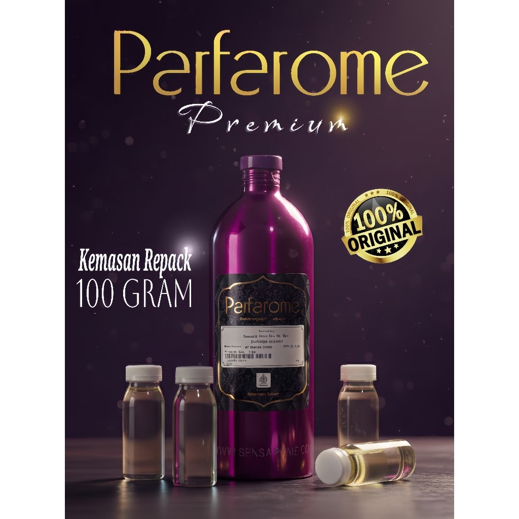 Jual (100 GR) PARFAROME PREMIUM KEMASAN REPACK 100 GRAM.BIBIT PARFUM ...