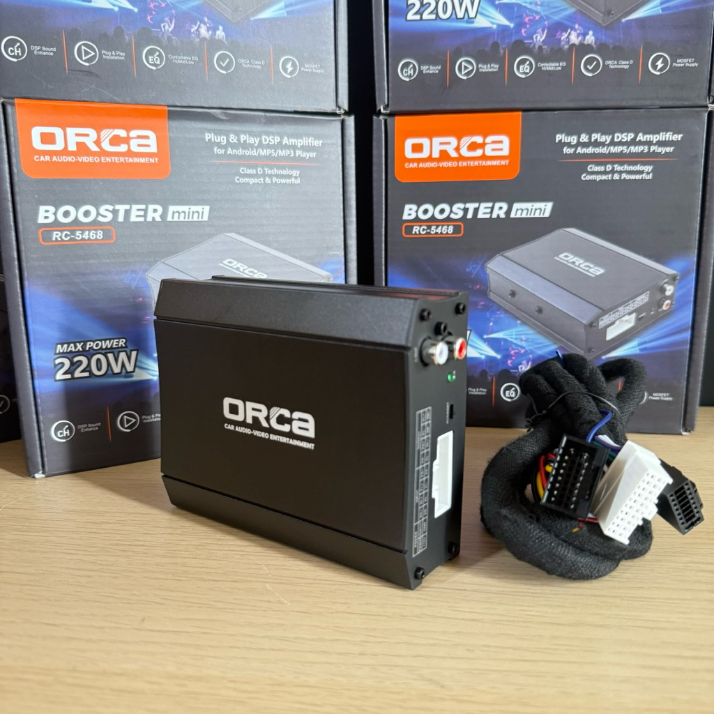 Jual DSP ORCA RC-5468 MINI BOOSTER ORCA RC 5468 POWER AMPLIFIER HEAD ...