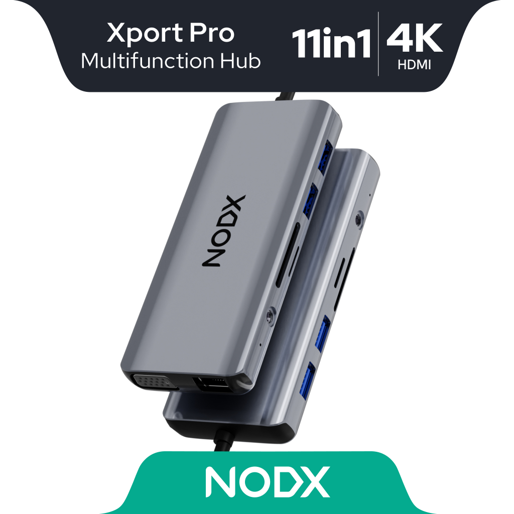 Jual NODX Xport Pro 11in1 Multifunction Hub | Shopee Indonesia