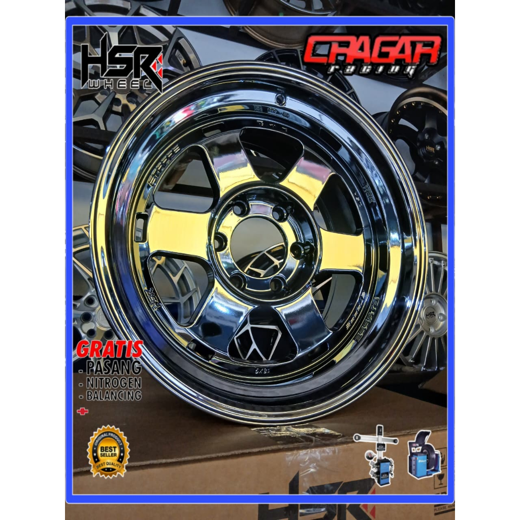 Jual Velg Mobil R18 Lubang 6 Untuk Fortuner Pajero PradoGwm Tank Baic ...