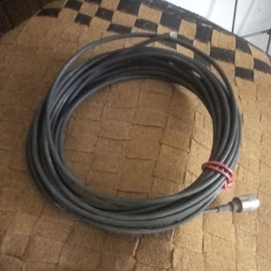 Jual kabel coaxial rg 58 plus konektor bekas | Shopee Indonesia