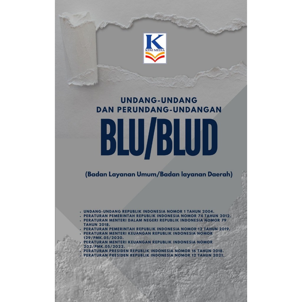 Jual Perundangan-Undangan BLU/BLUD (Badan layanan Umum/Badan layanan ...