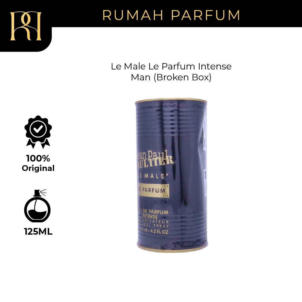 Jual Jean Paul Gaultier Le Male Le Parfum Intense Man (Broken Box) 125 ...