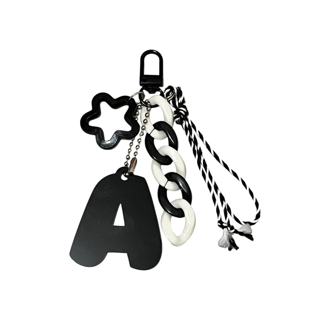 Jual (Kode A-Z) Gantungan Kunci Unik Cute Keychain Aesthetic /Gantungan ...