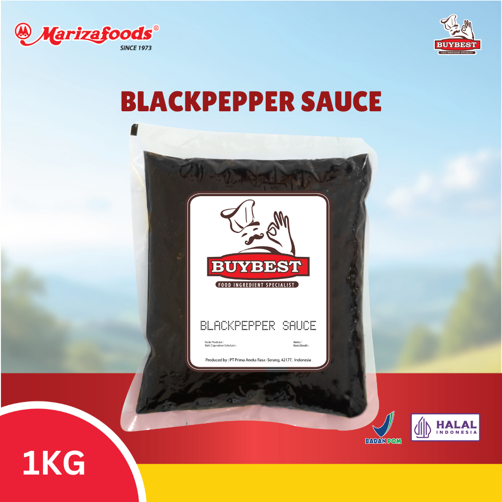 Jual Buybest Blackpepper Sauce 1kg | Shopee Indonesia