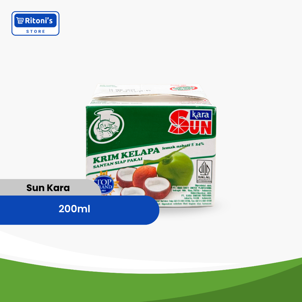 Jual SUN KARA Santan Kelapa 200ml | Shopee Indonesia