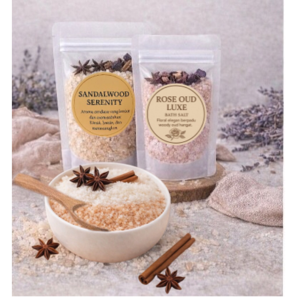 Jual Garam Mandi Garam Mineral Bath Salt 100% Natural Garam Mandi Aroma ...