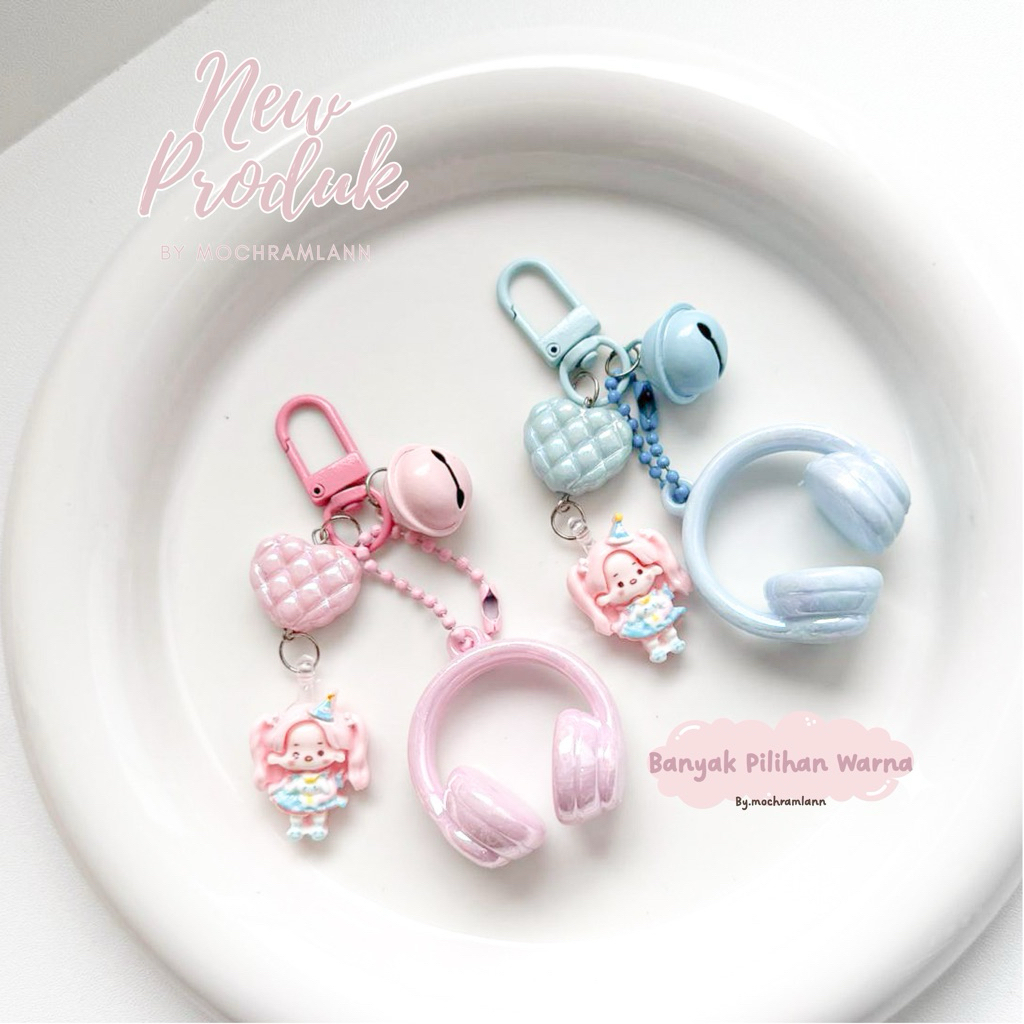 Jual NEW KEYCHAIN EARPHONE//GANTUNGAN KUNCI MODEL EARPHONE//GANTUNGAN ...