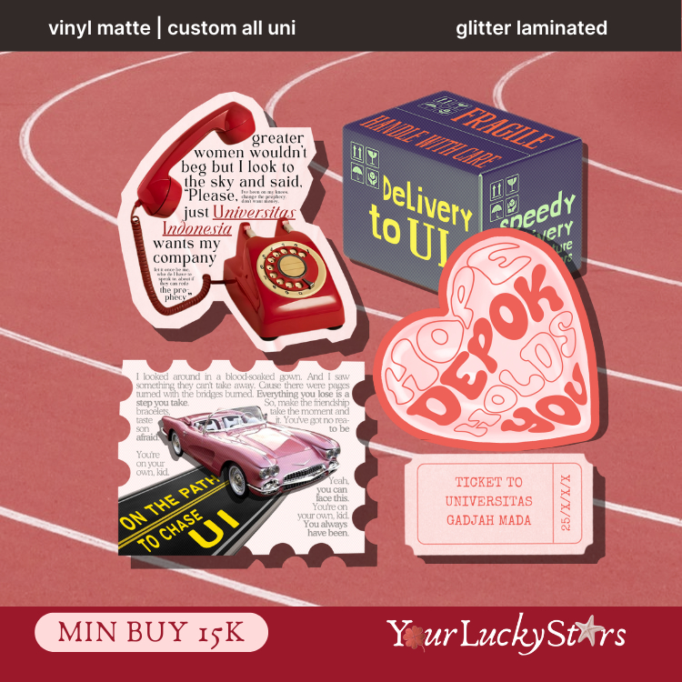Jual [PRE-ORDER] sticker pejuang PTN but taylor's version and niki also ...
