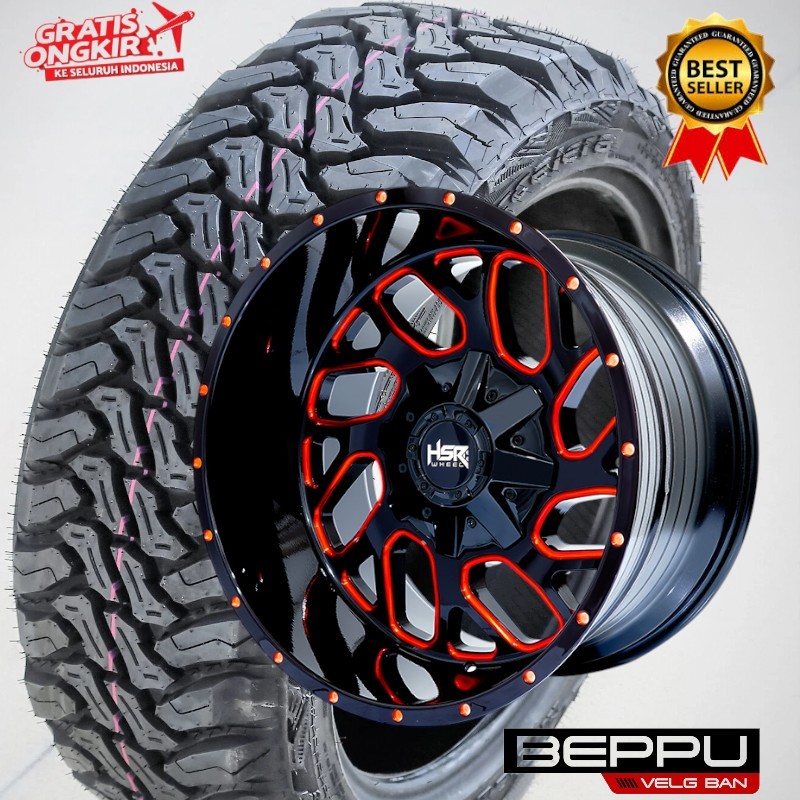 Jual Velg Mobil Ford Everest Triton Hilux Pajero Hsr FG LINGU Lebar 12 ...