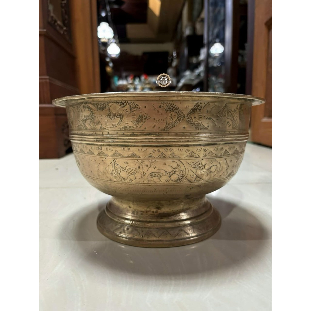 Jual Bokor kuningan ukir lawas ( B-1122 ) | Shopee Indonesia