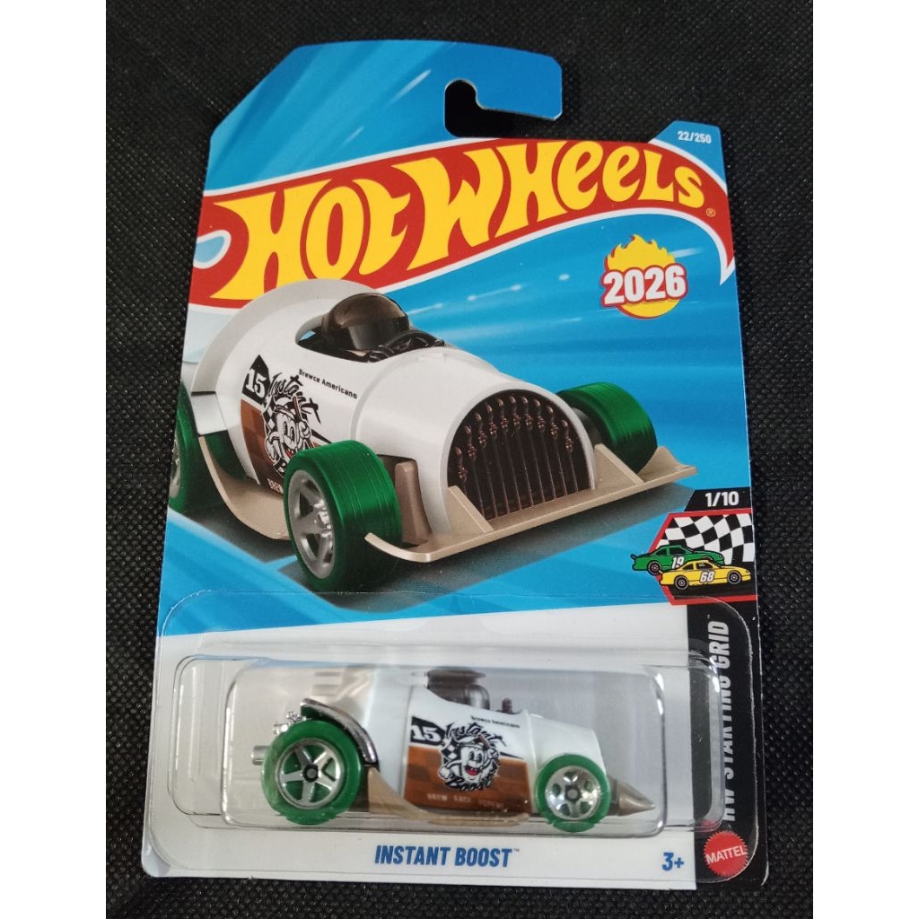 Jual HOT WHEELS INSTANT BOOST 2026 PUTIH | Shopee Indonesia