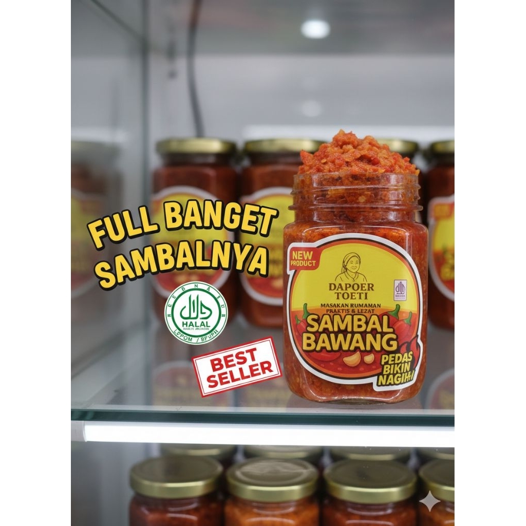 Jual Dapoer Toeti | Sambal Bawang | Sambal Teri | Sambal Cumi | Sambal ...