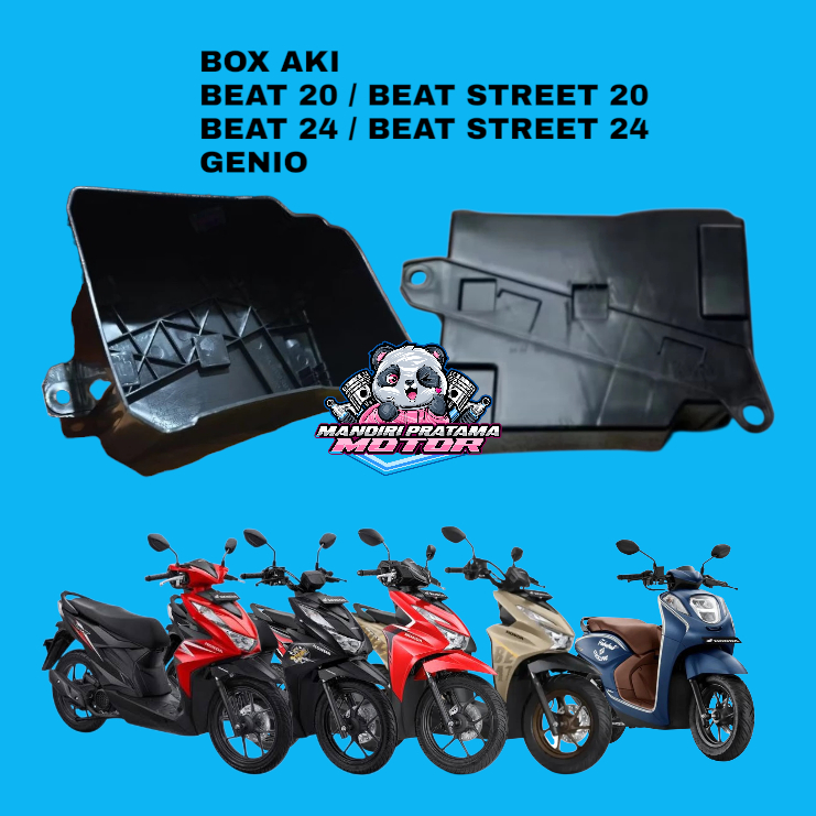 Jual TUTUP BOX AKI BEAT LED 2020 2021 2022 2023 2024 2025 GENIO TENSHI ...