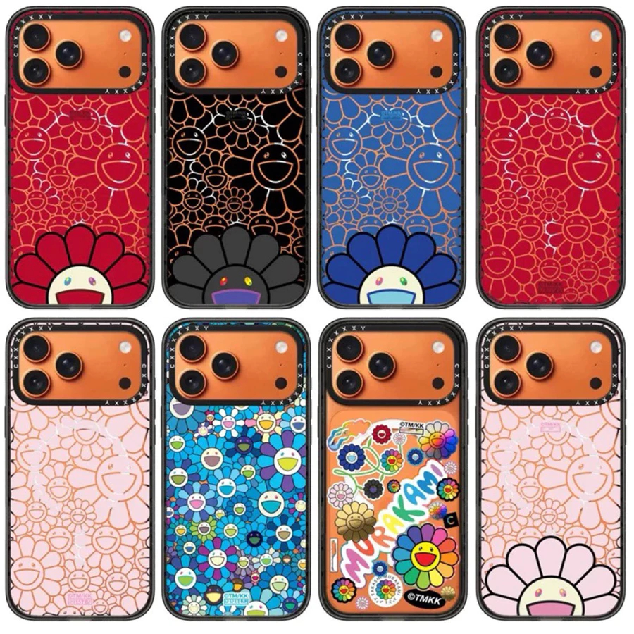 Jual Casing ponsel magnetik CASETiFY x Takashi Murakami seri FLOWERS ...