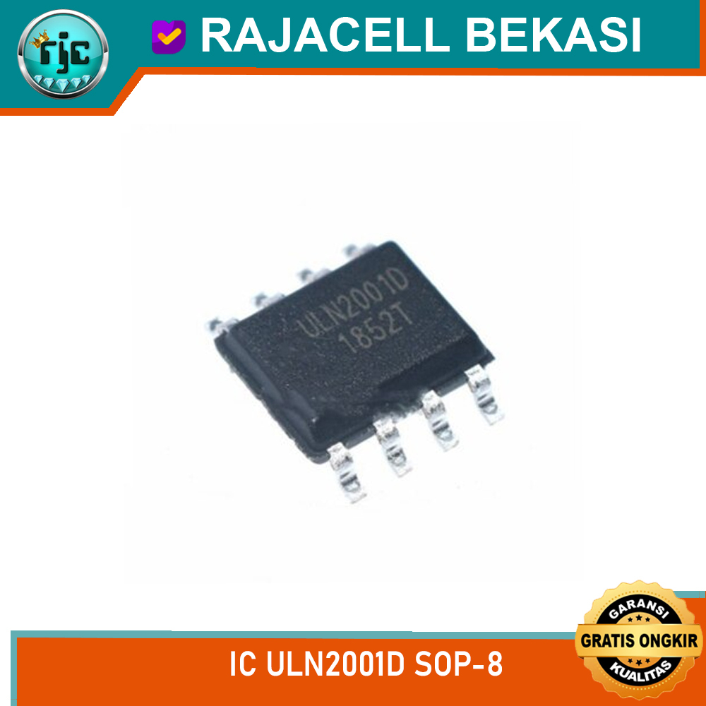 Jual IC ULN2001D SOP-8 High Current Darlington Transistor Array ULN2001 ...