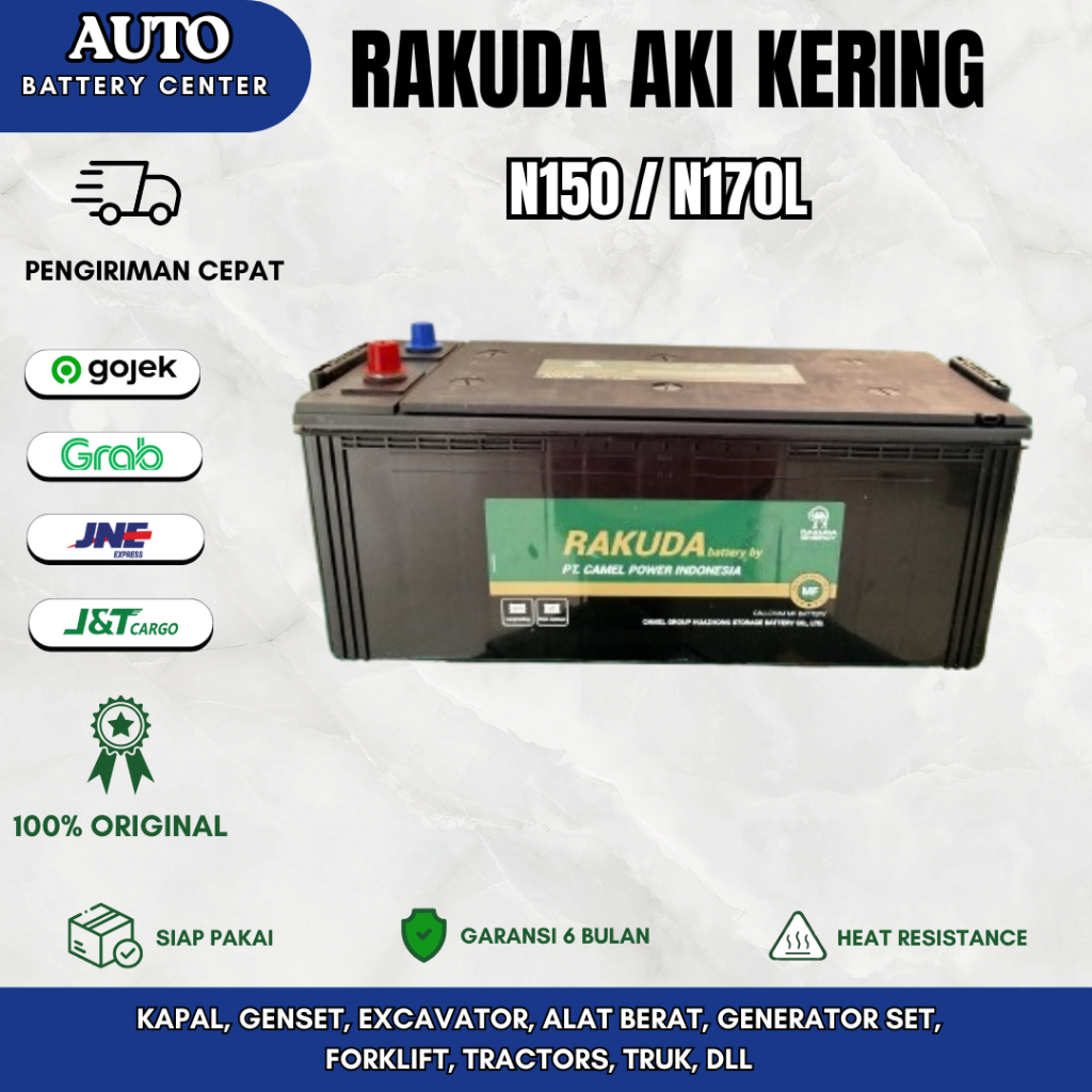 Jual Aki Kering Rakuda N150/N170L - Tractors, Generator Set, Forklift ...