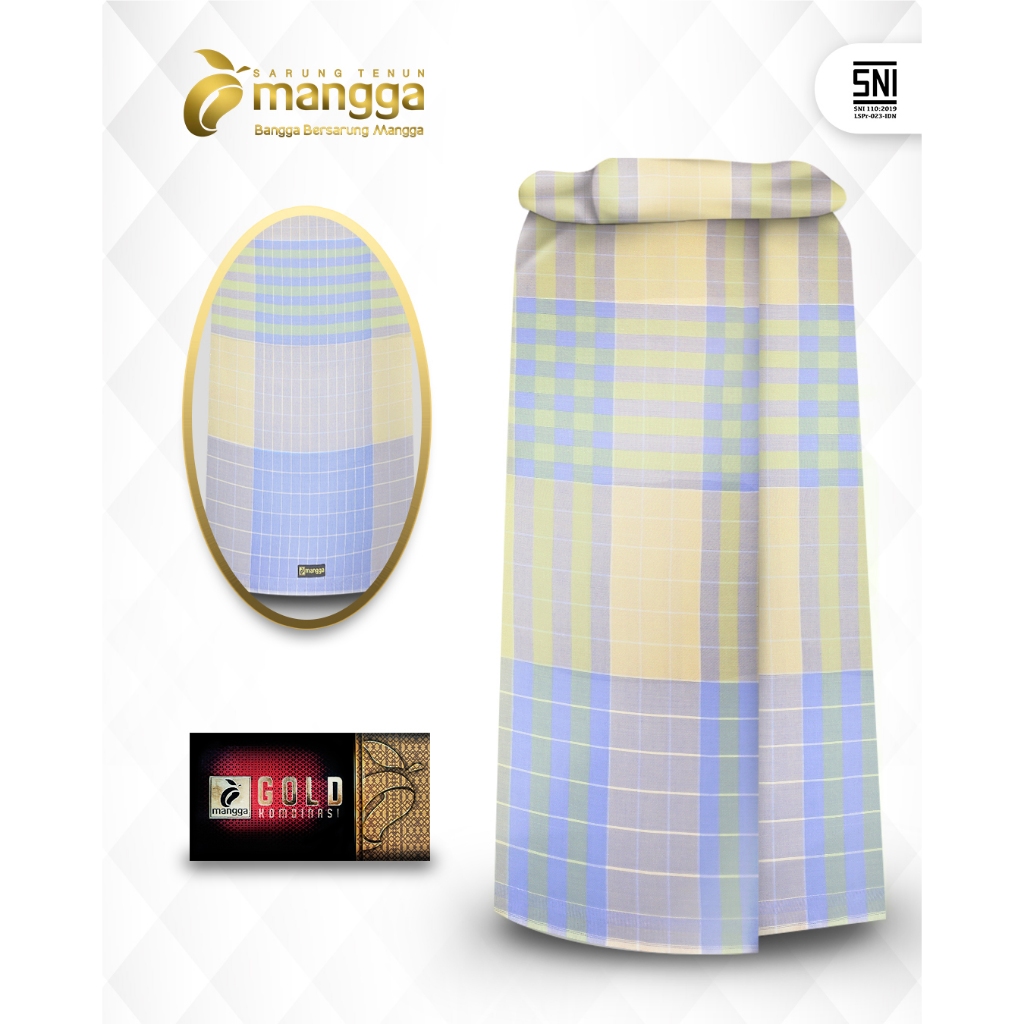Jual Sarung Mangga Gold Kombinasi Warna Pastel PKB02 | Shopee Indonesia