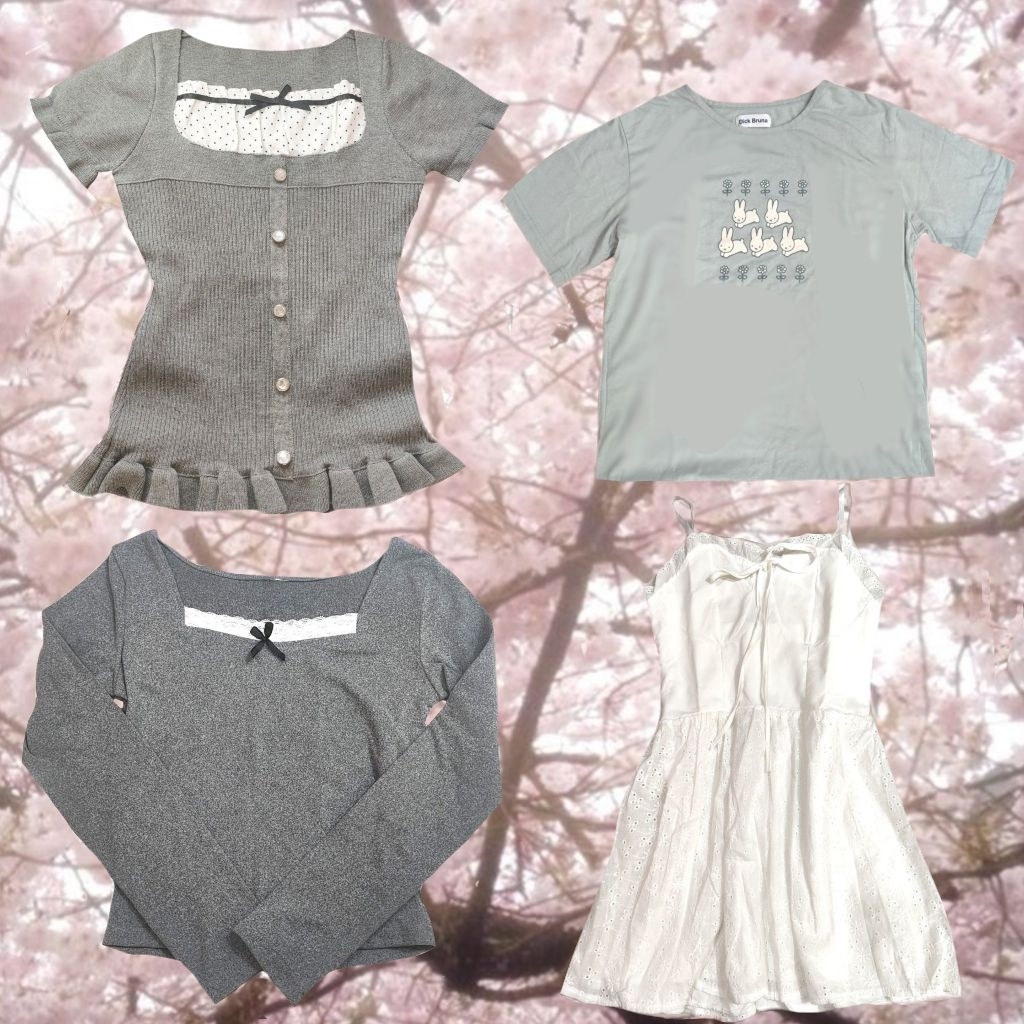 Jual (BACA DESC) Chellbanana's clothing | Mori Kei, Shoujo, Coquette ...