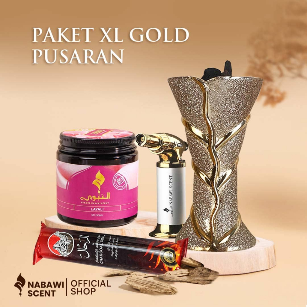 Jual Nabawi Scent - Rekomendasi Alwi Fachry Bukhur Arab Paket Set Wangi ...
