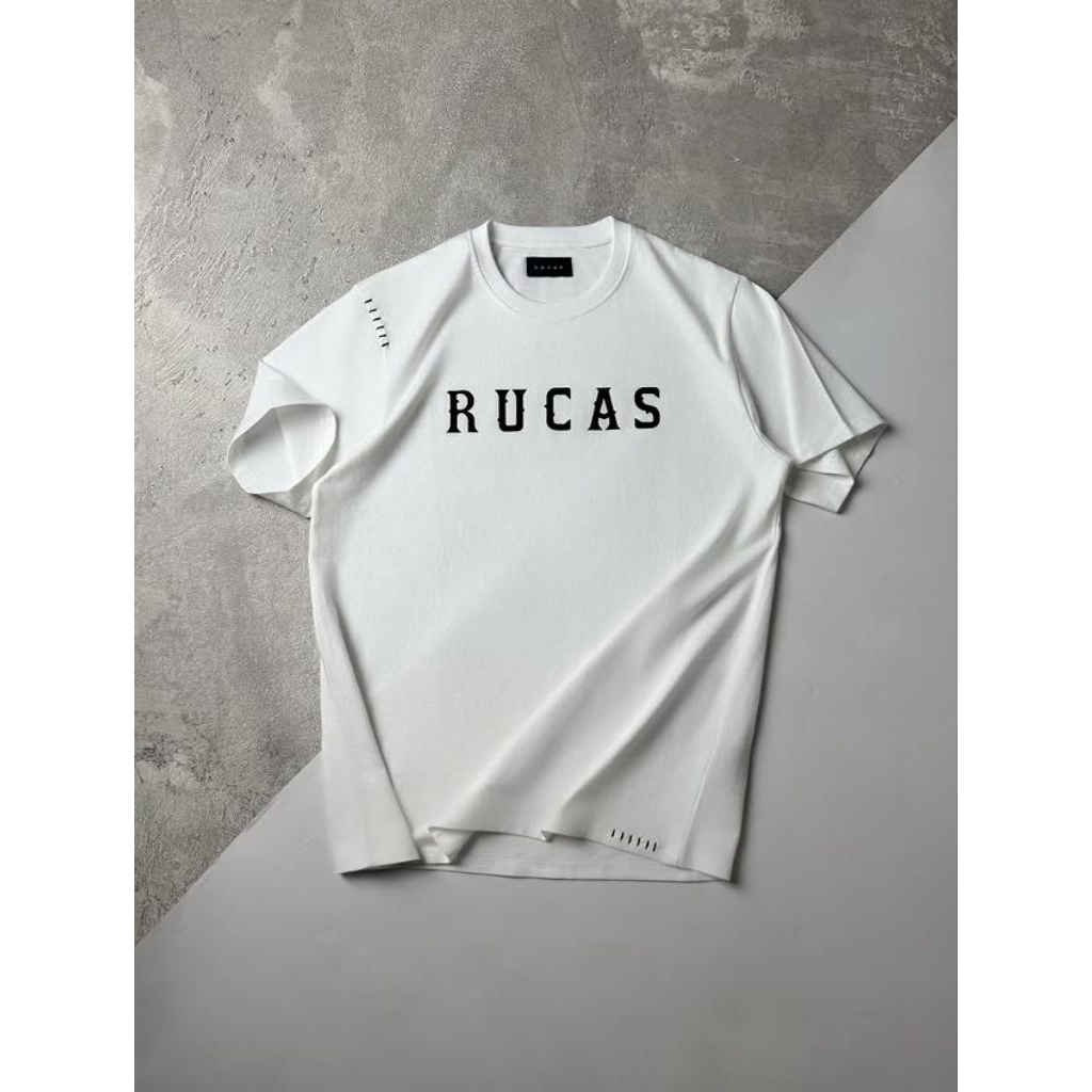 Jual RUCAS The Initial White Tee | Shopee Indonesia