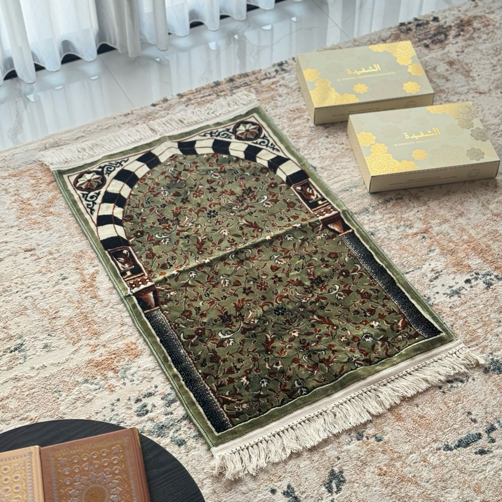 Jual Sajadah Turkey Premium Madinah Raudah Karpet Bludru Velour 16 mm ...