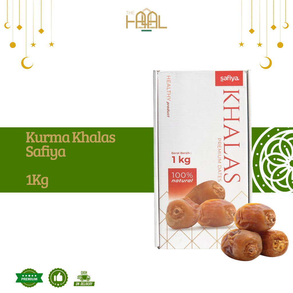 Jual Kurma Khalas 1 Kg Oleh Oleh Haji dan Umroh Khalas Safiya | Shopee ...