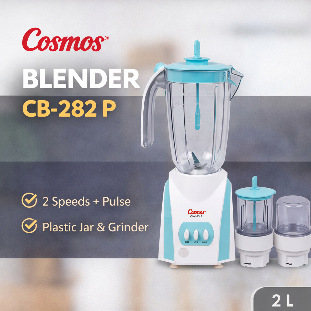 Jual COSMOS: CB-832 PC BLENDER 5 IN 1 (2 LITER) | Shopee Indonesia