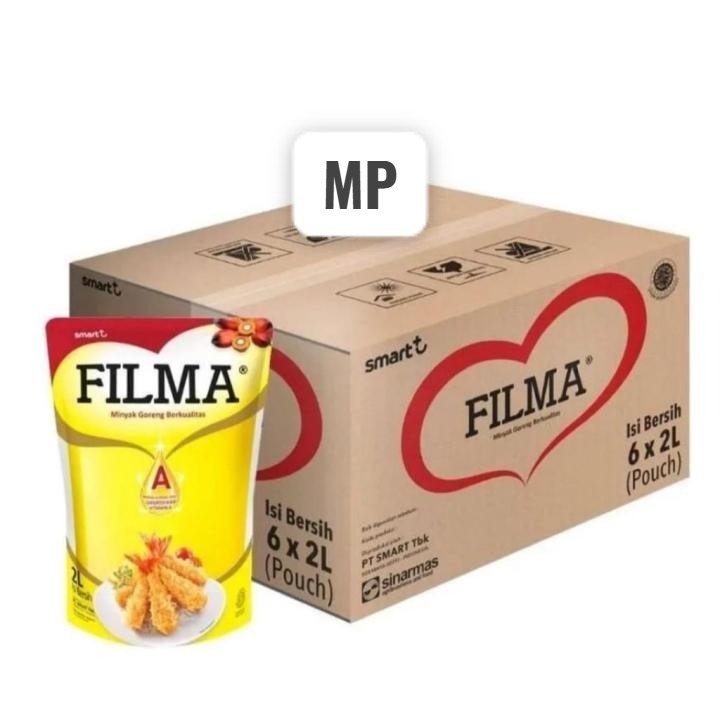 Jual FILMA Minyak Goreng Filma Kemasan 2 Liter 1 Dus isi 6 Pcs | Shopee ...