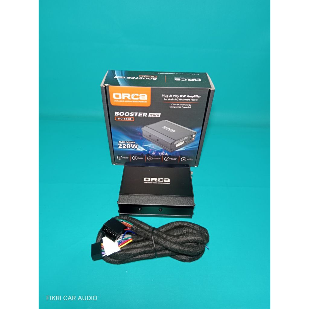 Jual Power Amplifier ORCA BOOSTER Mini Seri RC-5468 Plug & Play DSP ...