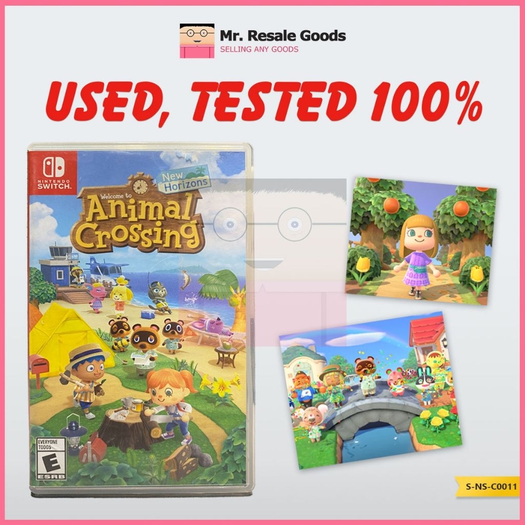 Jual Animal Crossing: New Horizons Nintendo Switch (SECOND) | Shopee ...