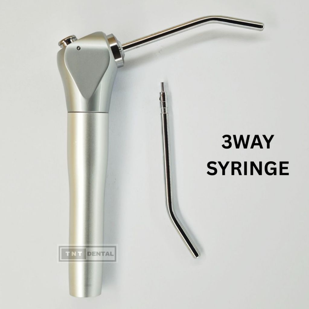 Jual 3way three way syringe 3 way syringe semprotan air angin threeway ...