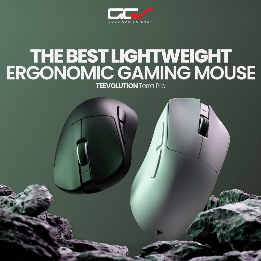 Jual TEEVOLUTION Terra Pro Wireless Gaming Mouse Terra XD9PT PAW3950 ...
