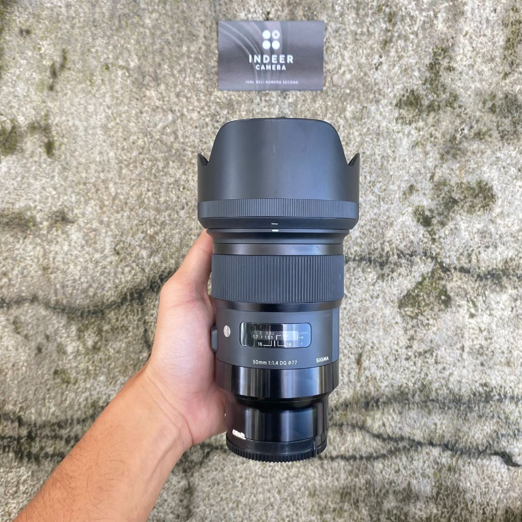 Jual LENSA SIGMA 50MM F1.4 FOR SONY NORMAL ( GARANSI TOKO ) BEST ...